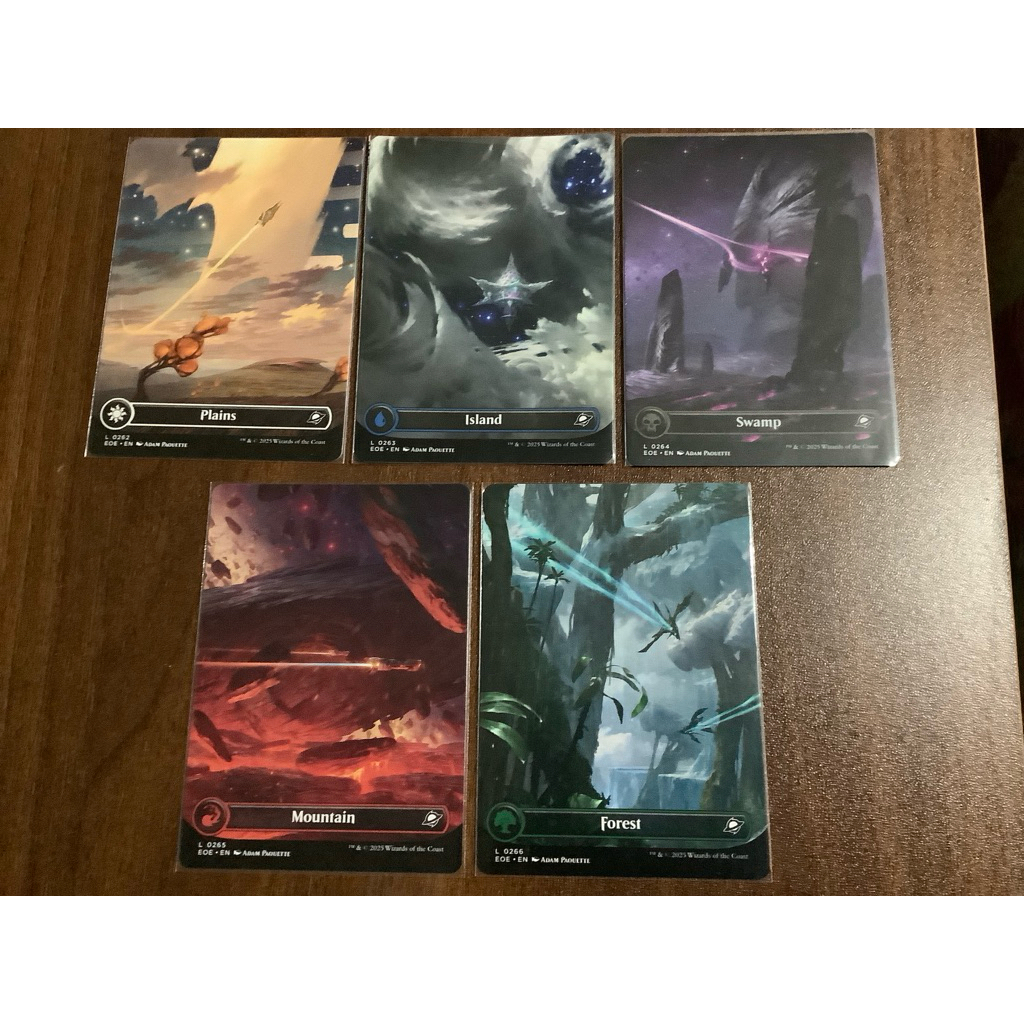MTG - FULL ART LANDS (Edge of Eternities) - {Common - Land} | Shopee ...