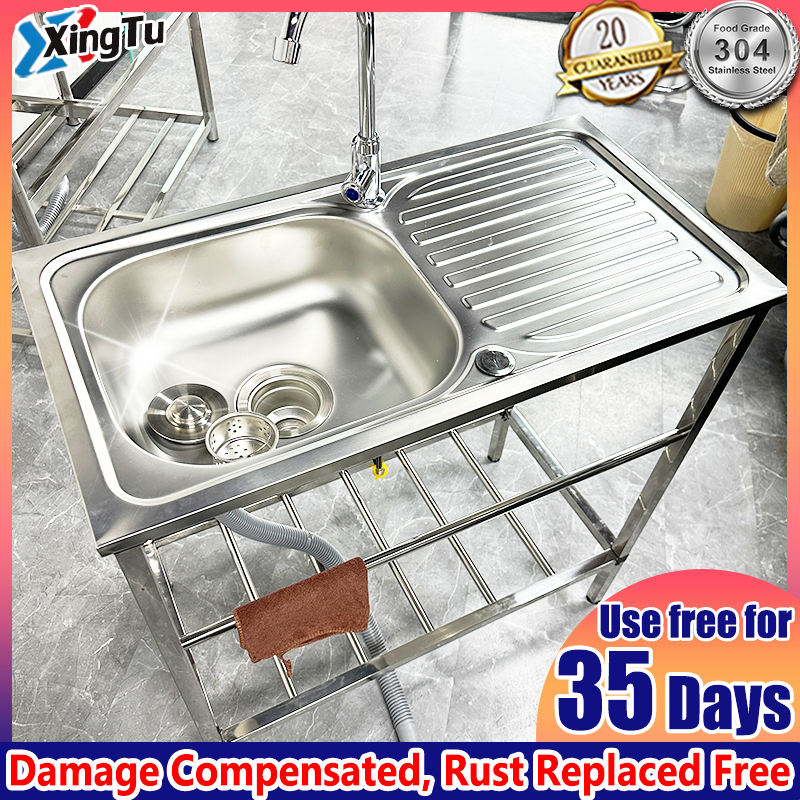 【Rust Free Worry Free】 Stainless Sink Kitchen Sink Bold and thick ...