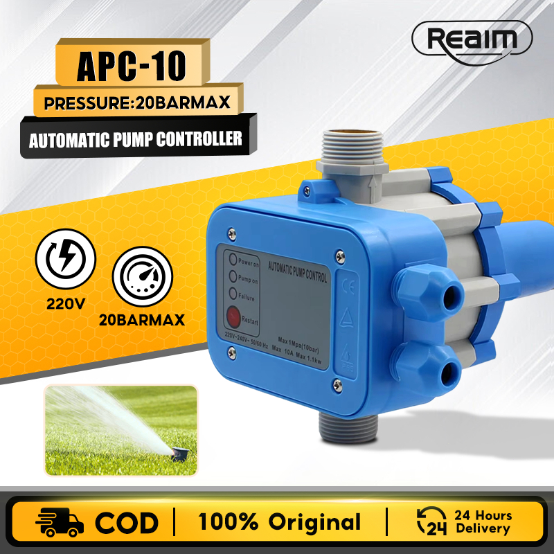 REAIM Automatic Pump Controller APC-10 Booster Pump Controller Jet Pump ...