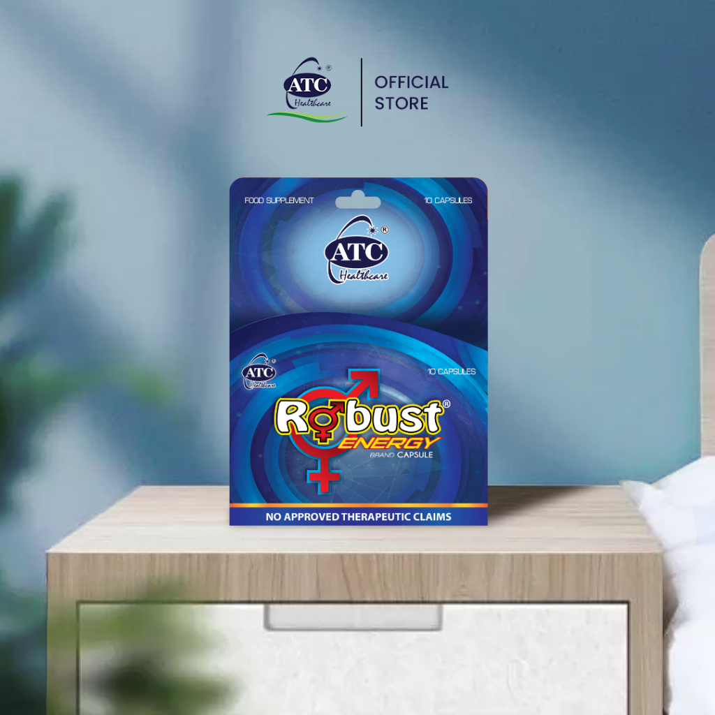 ATC Robust Energy 10's Unisex Dietary Supplement | Shopee Philippines