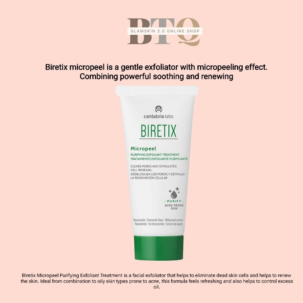 Biretix Micropeel Purifying Exfoliant Treatment 50ml | Shopee Philippines