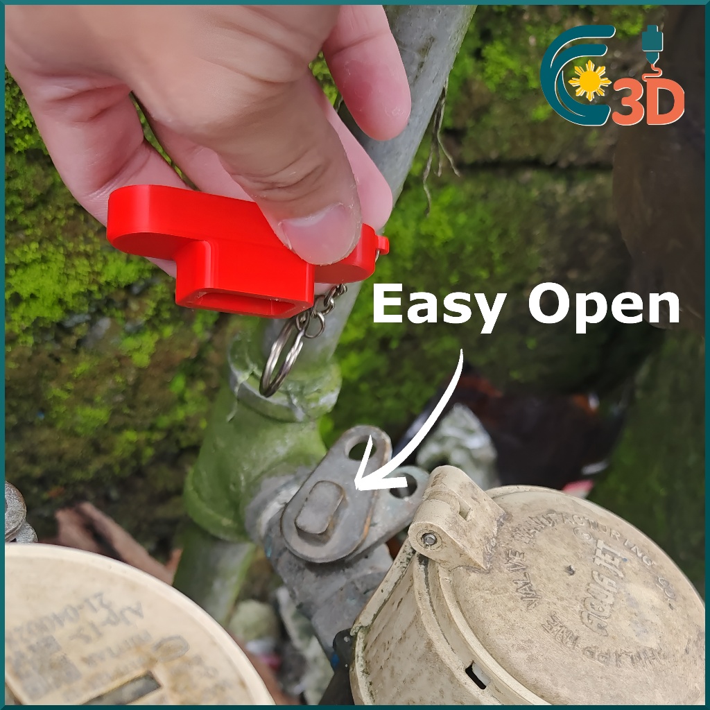Water Meter Valve Key – Easy Lever for Maynilad & Local Water Lines ...