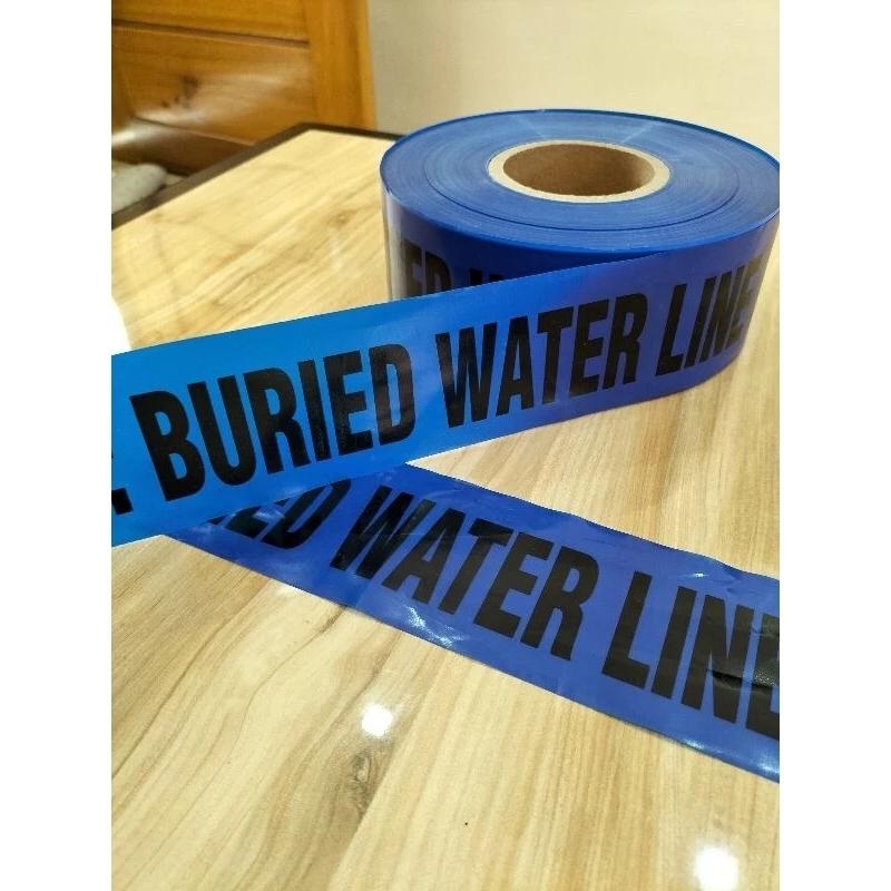 Caution Water line 3 inches Non detectable tape marker tape barricade ...
