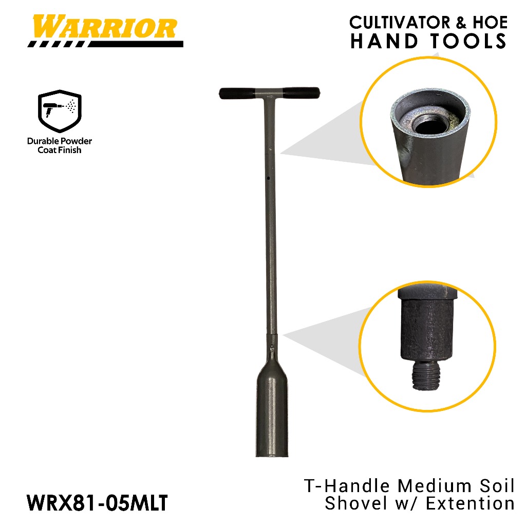WARRIOR Hole Digging Tools ALL-STEEL(Pala) with screw connection for ...