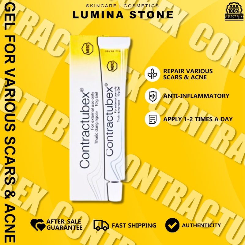 [Contractubex] - 10g Gel for Various Scars & Acne Scars | for Post-Surgical & Tattoo Removal ...