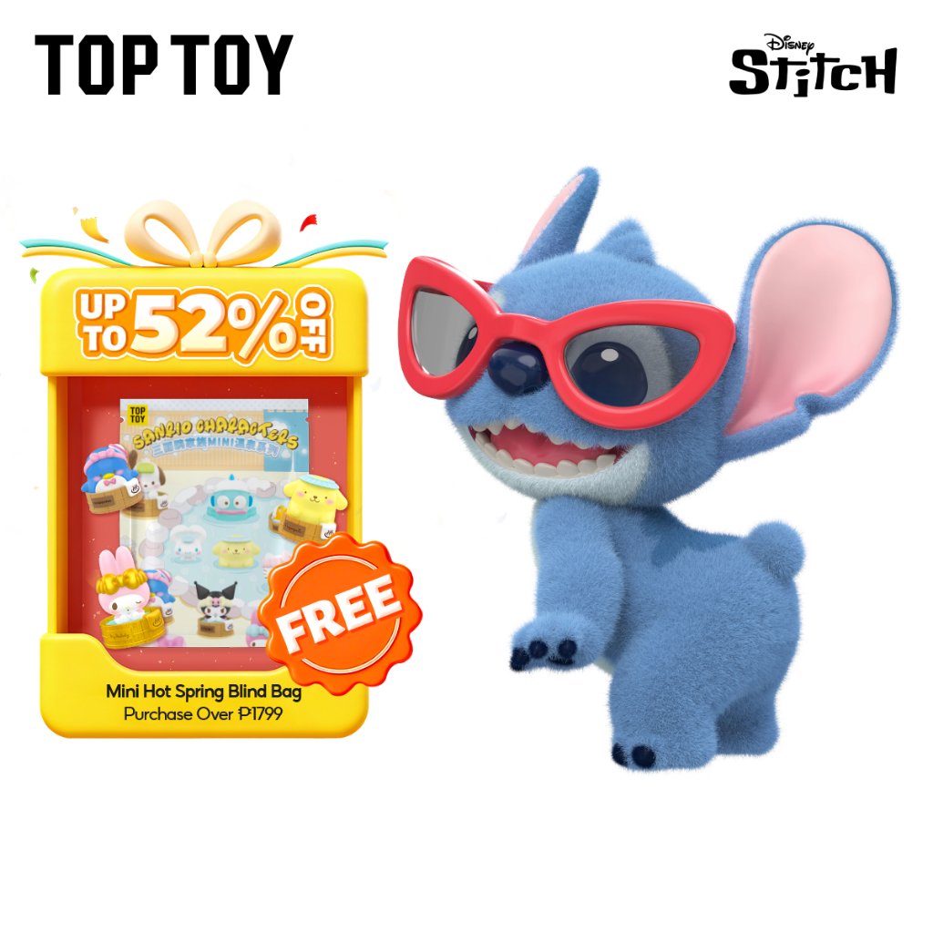 TOP TOY Disney "Hello, Stitch" Series Figures Blind Box Collective Toy ...