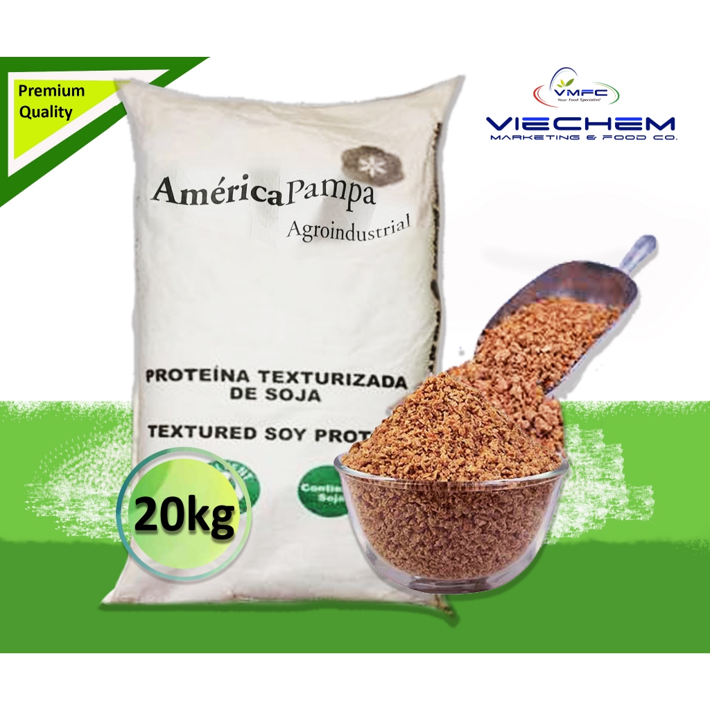 TVP Textured Soy Protein Pampa Argentina Premium Quality 1 SACK (20kg ...