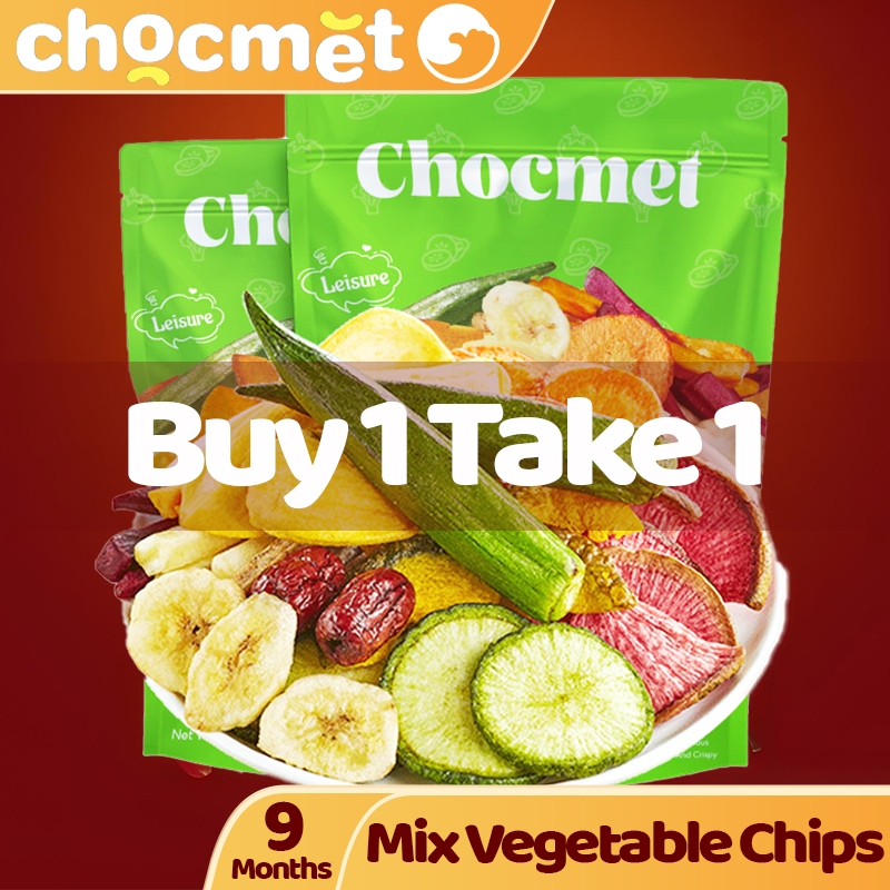 CHOCMET Buy 1 Take 1 Mixed Dried Fruits And Vegetables Chip 12 in 1 ...