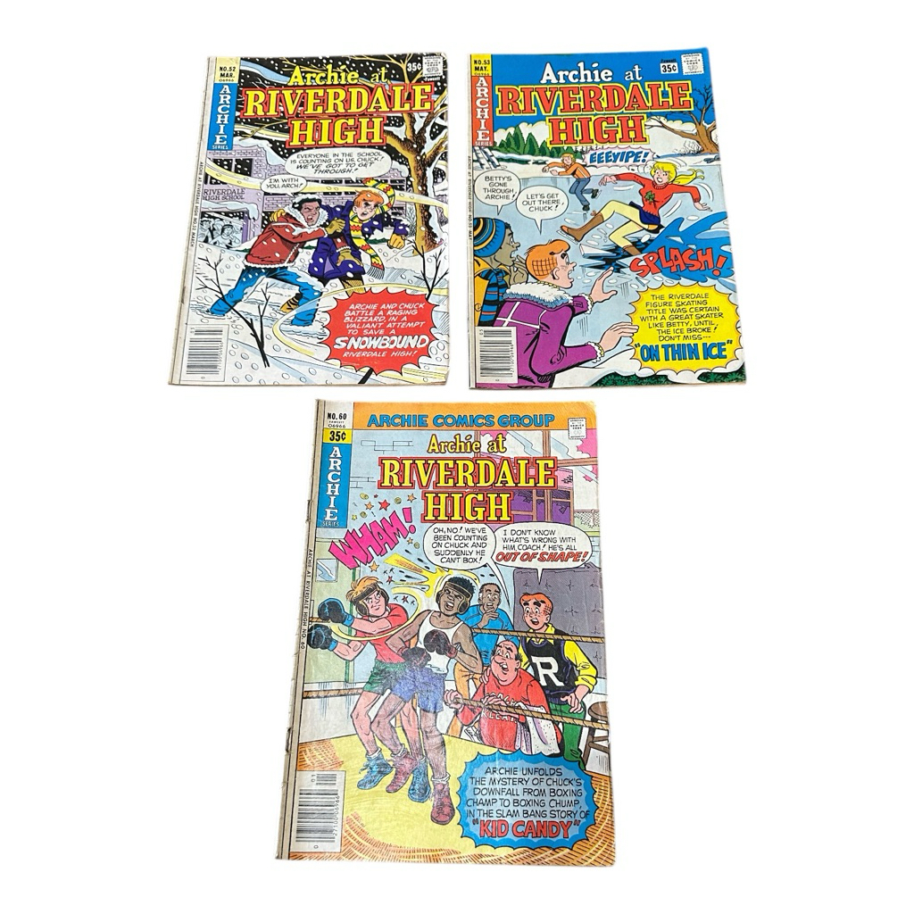 Archie at Riverdale High Comic Book Set (3 Issues) Vintage Archie ...