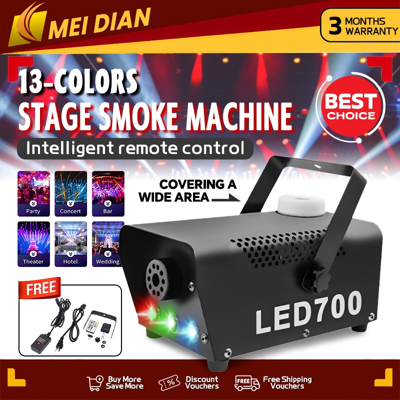 Fog Machine 700W RGB Led Fog Machine Wireless Remote Control Stage ...