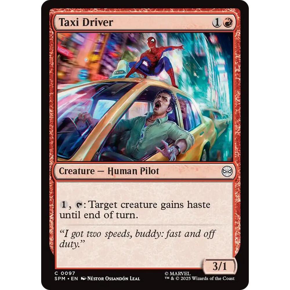 Magic the Gathering - Taxi Driver - MTG Red - SPM - NM - (_RAS ...