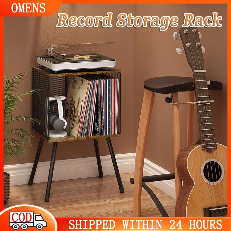 Vinyl Record Storage Rack CD Floor-standing Record Player Storage Rack ...