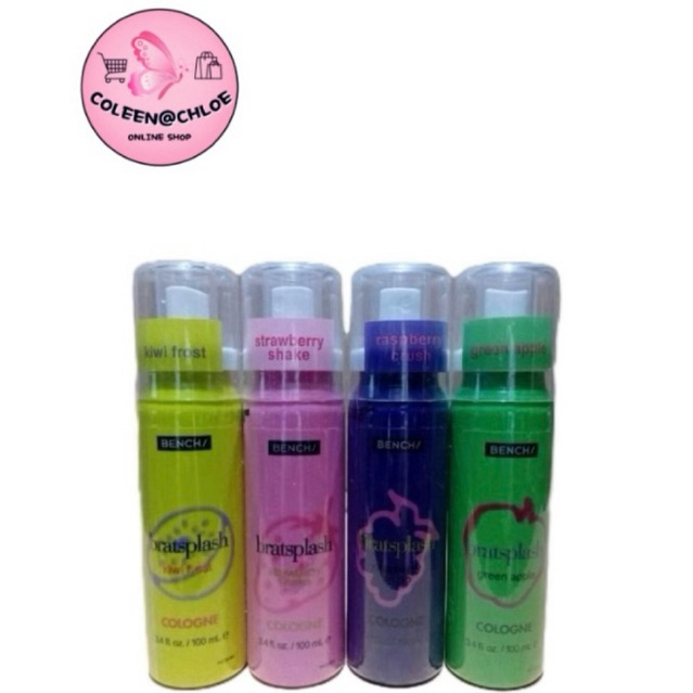 BENCH Bratsplash Cologne Rapsberry, Strawberry Crush, Green Apple Kiwi ...