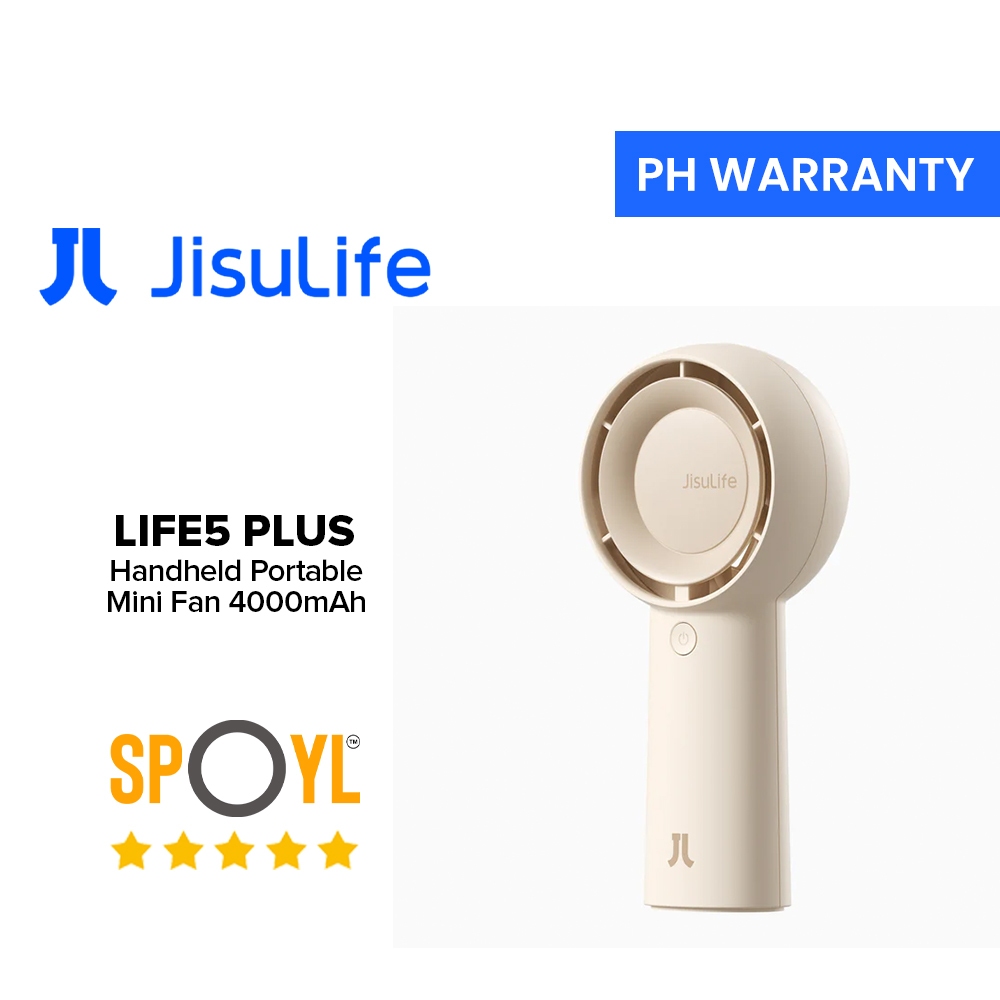 JisuLife Life5 Plus Handheld Portable Mini Fan | Shopee Philippines