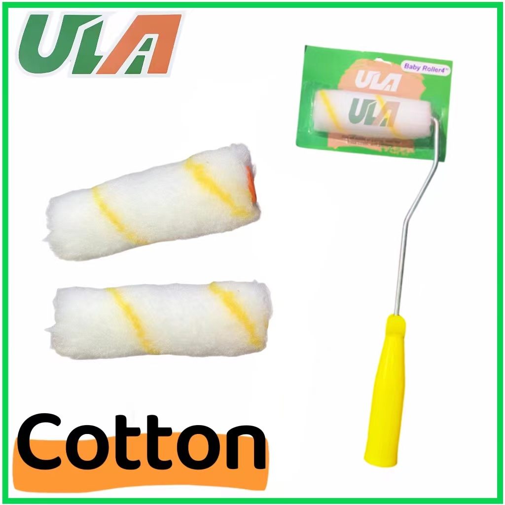 Paint Roller Mini Cotton Refill 4“ Baby Roller Refill --- | Shopee ...