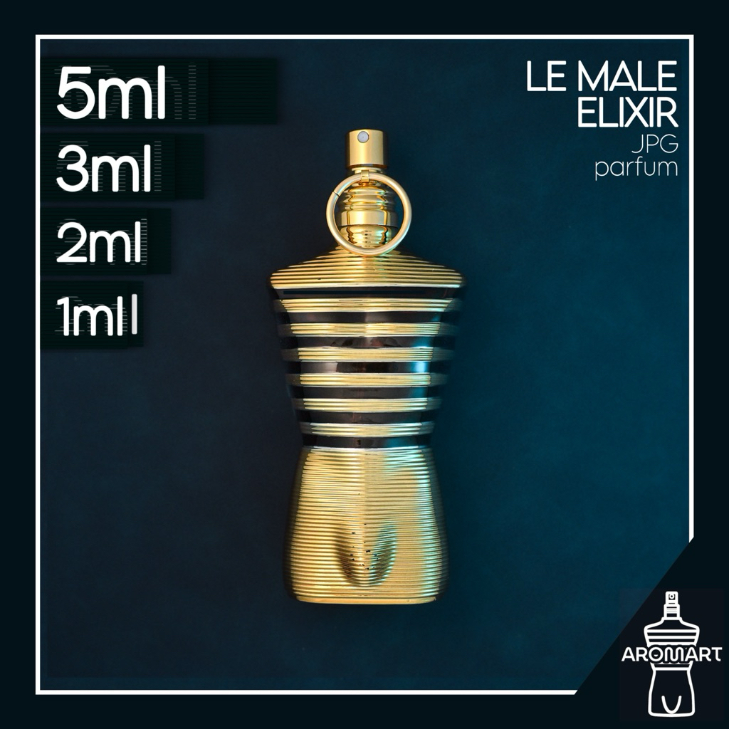 LME Le Male Elixir Parfum Decant [1ml 2ml 3ml 5ml] Original Perfume for ...