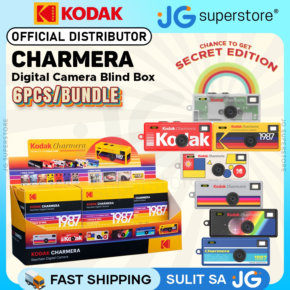 Kodak Charmera Mini Keychain Digital Camera Collectible Bundle 1080p ...