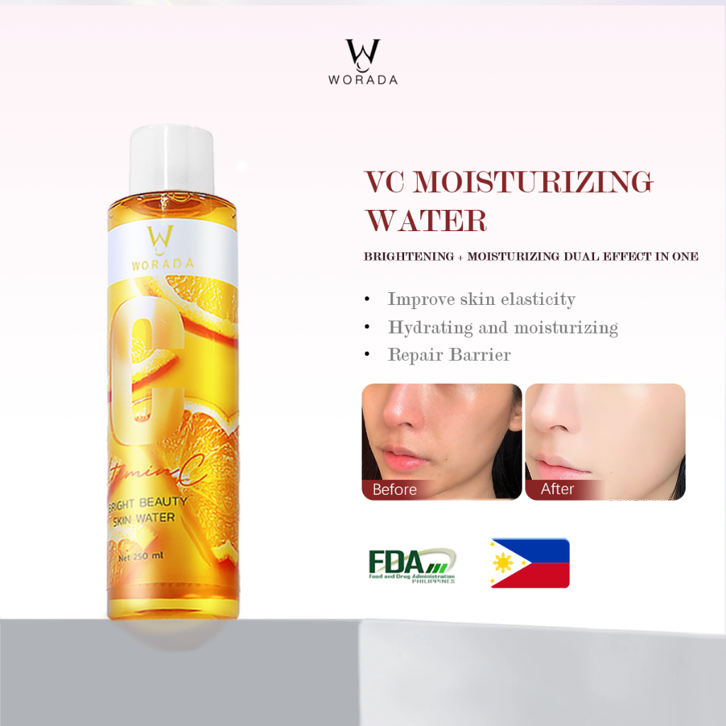 WORADA Vitamin C Brightening Toner Whitening & Hydrating | Refreshing ...
