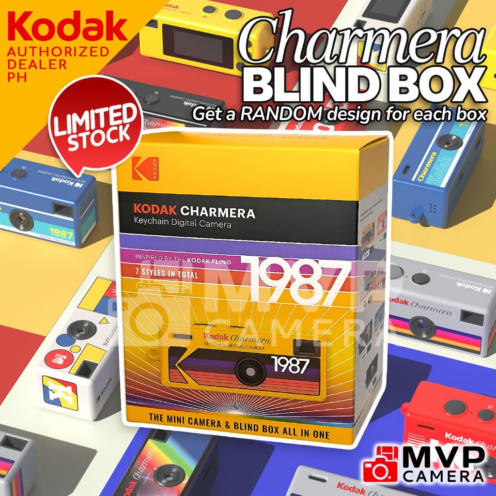 [READ] KODAK Charmera Key Chain Digital Camera RANDOM DESIGN Blind Box ...