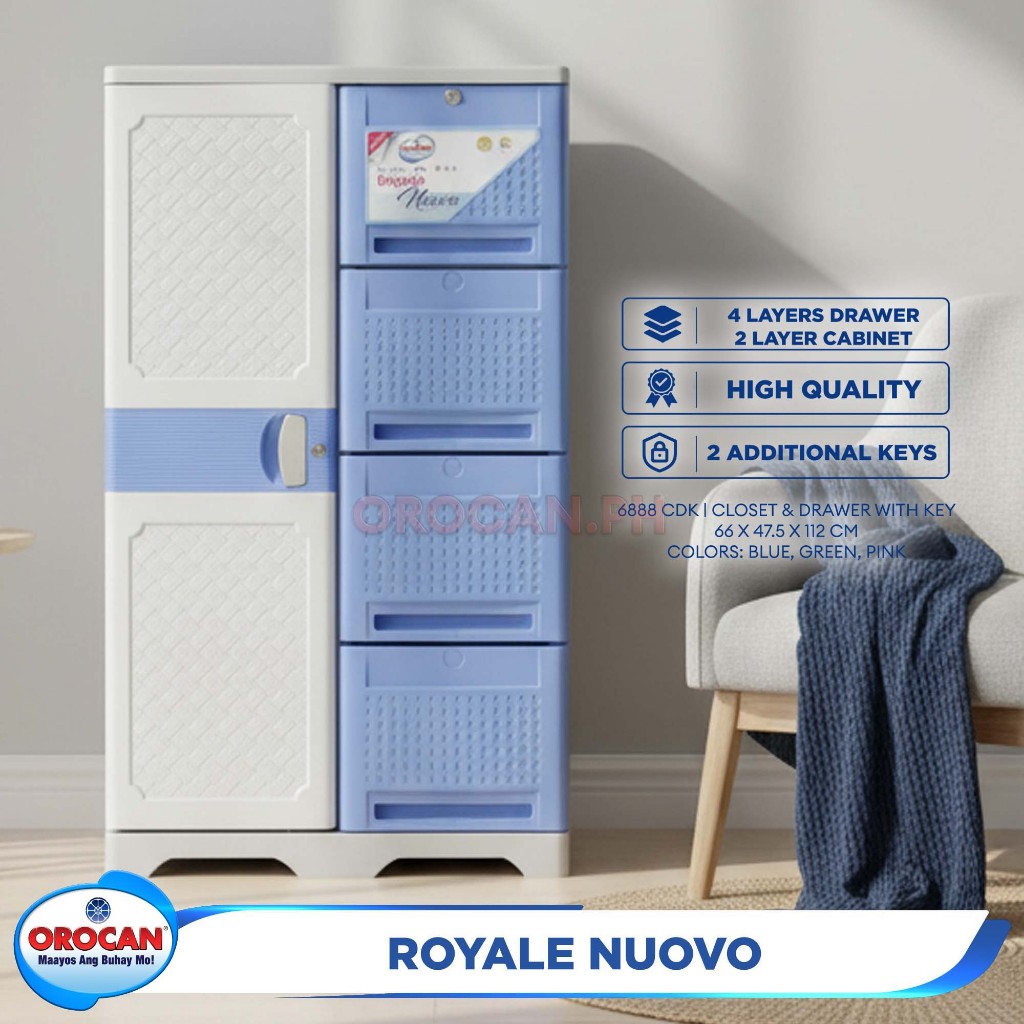 Orocan Caha De Oro Royale Nuovo Cabinet & Drawer | Shopee Philippines