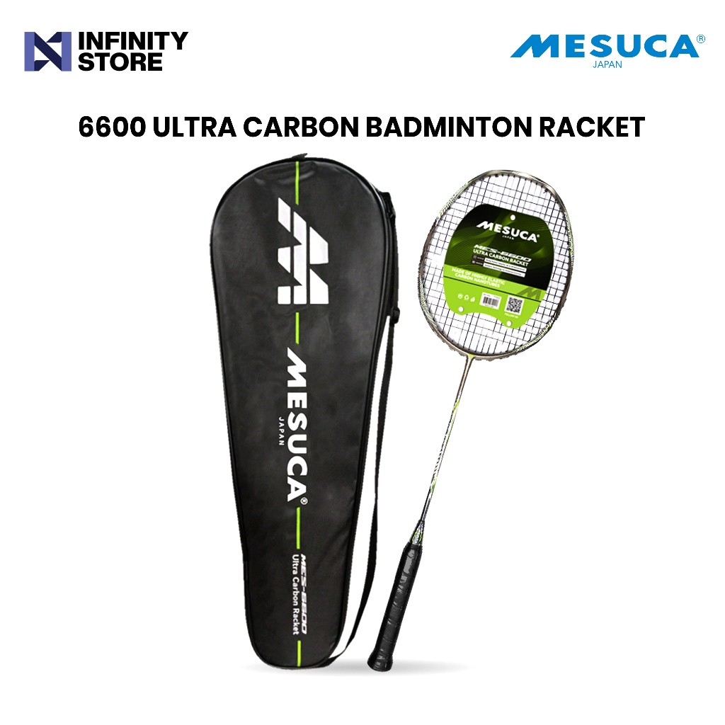 Mesuca Japan Sports | Ultra Carbon Isometric Frame Badminton Racket ...