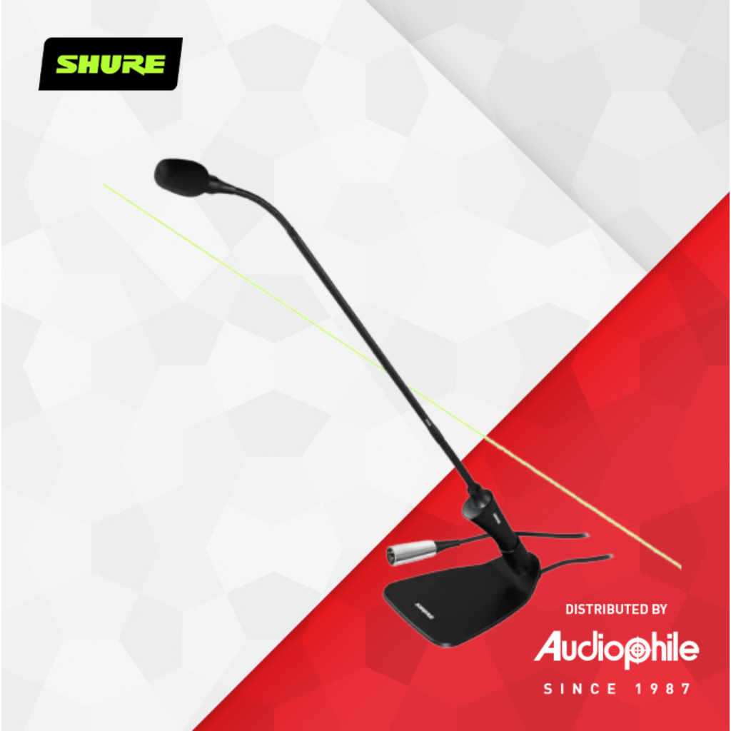 Shure Gooseneck Microphone 18in Cvg18 B/C X | Shopee Philippines