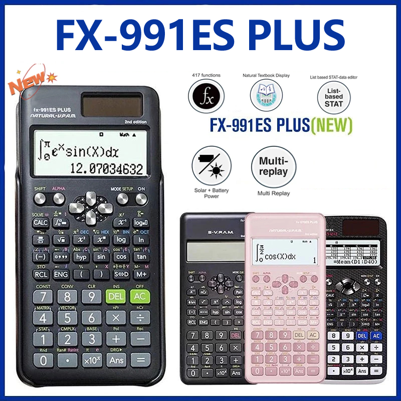 Shop fx-991es plus calculator for Sale on Shopee Philippines