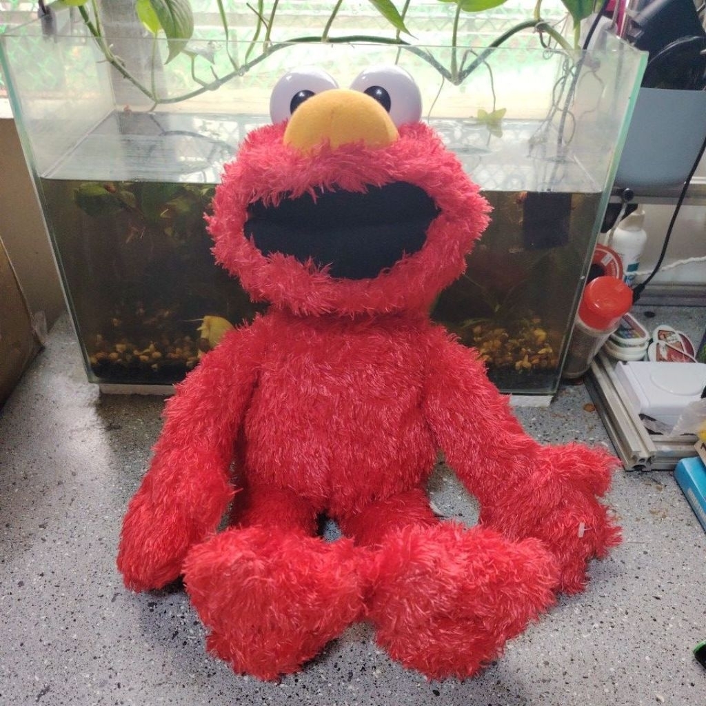 red elmo battery operated stuff toy | Shopee Philippines
