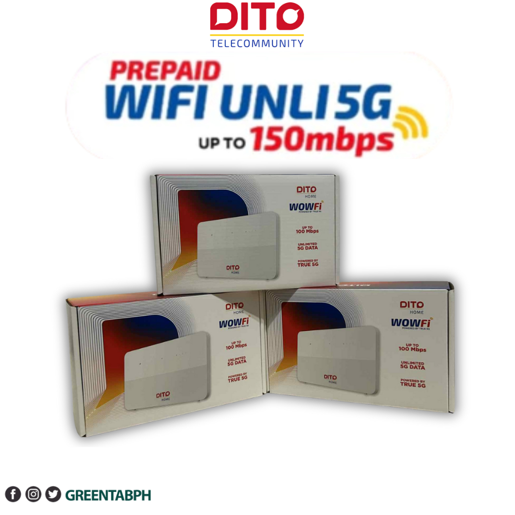 DITO Home WiFi Unlimited 5G | Shopee Philippines