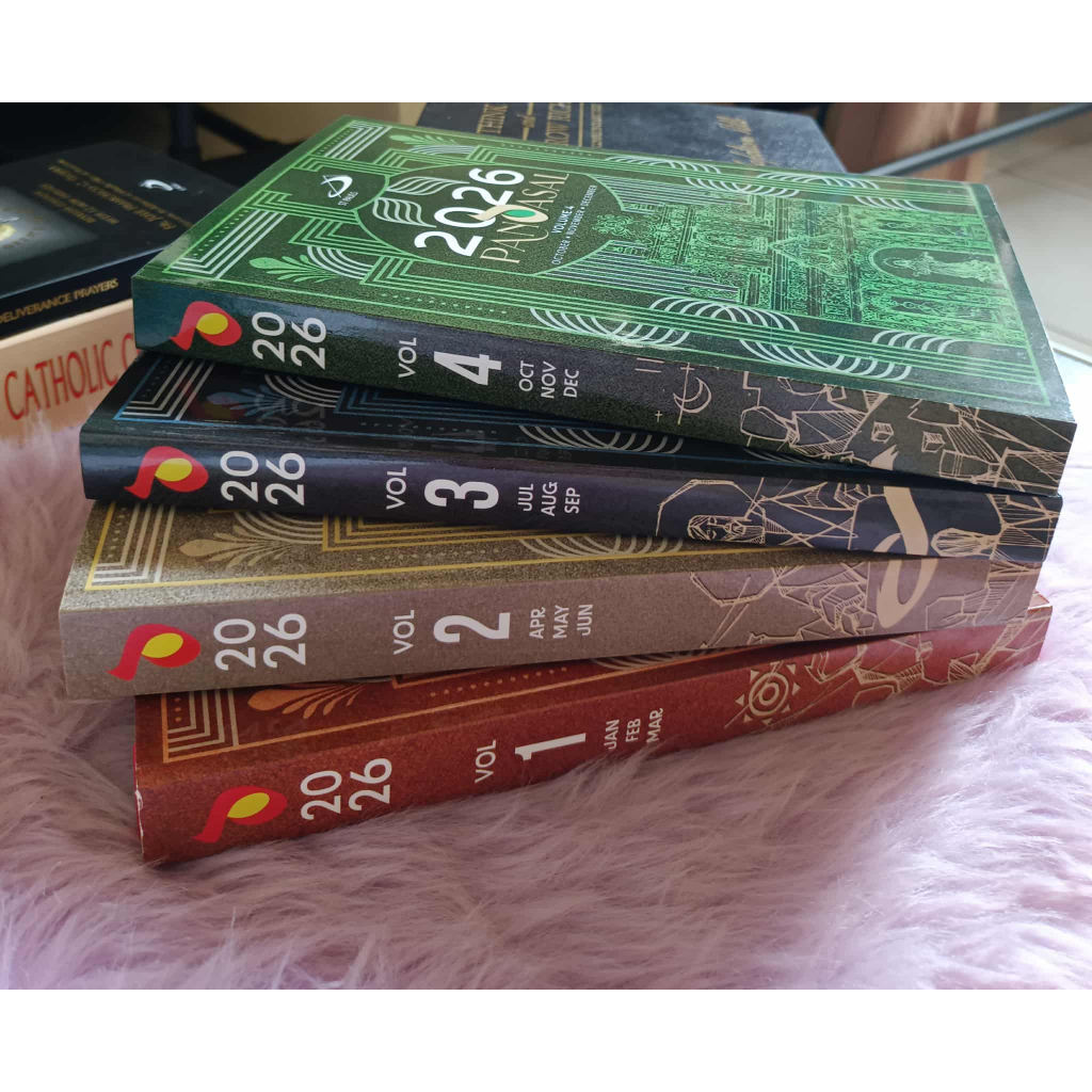 PANDASAL 2026 VOLUME 1-4;JANUARY-DECEMBER 2026; SIZE: 8 X 5.5 INCHES ...