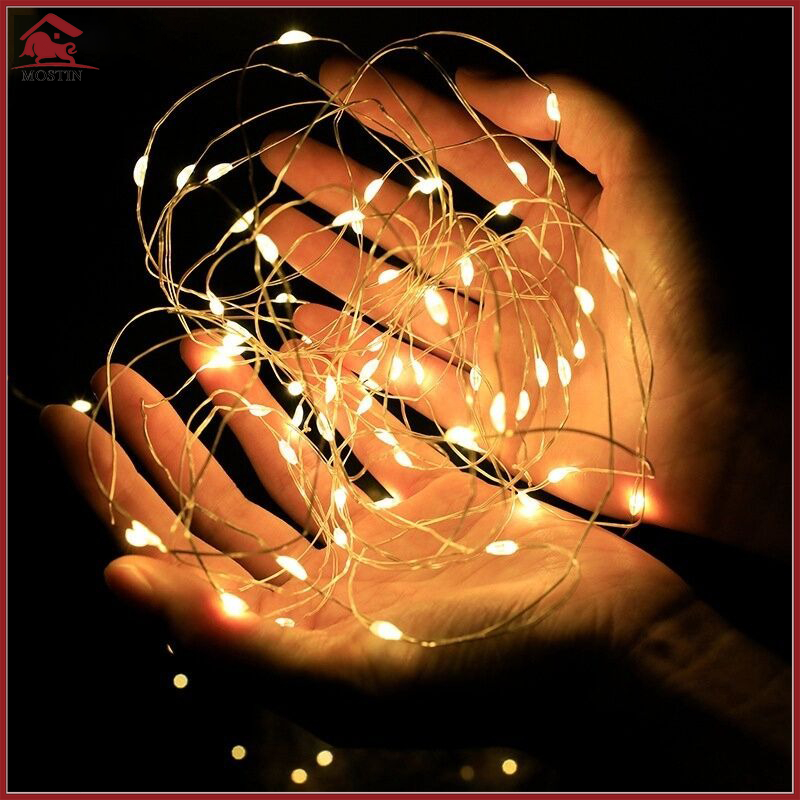 Flash LED String Lights, Starry Veil, Flower Shop Copper Wire Lights ...
