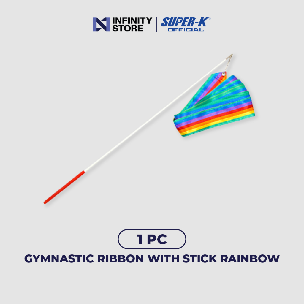 Super-K | Gymnastic Ribbon with Stick (SK-0711) | Shopee Philippines