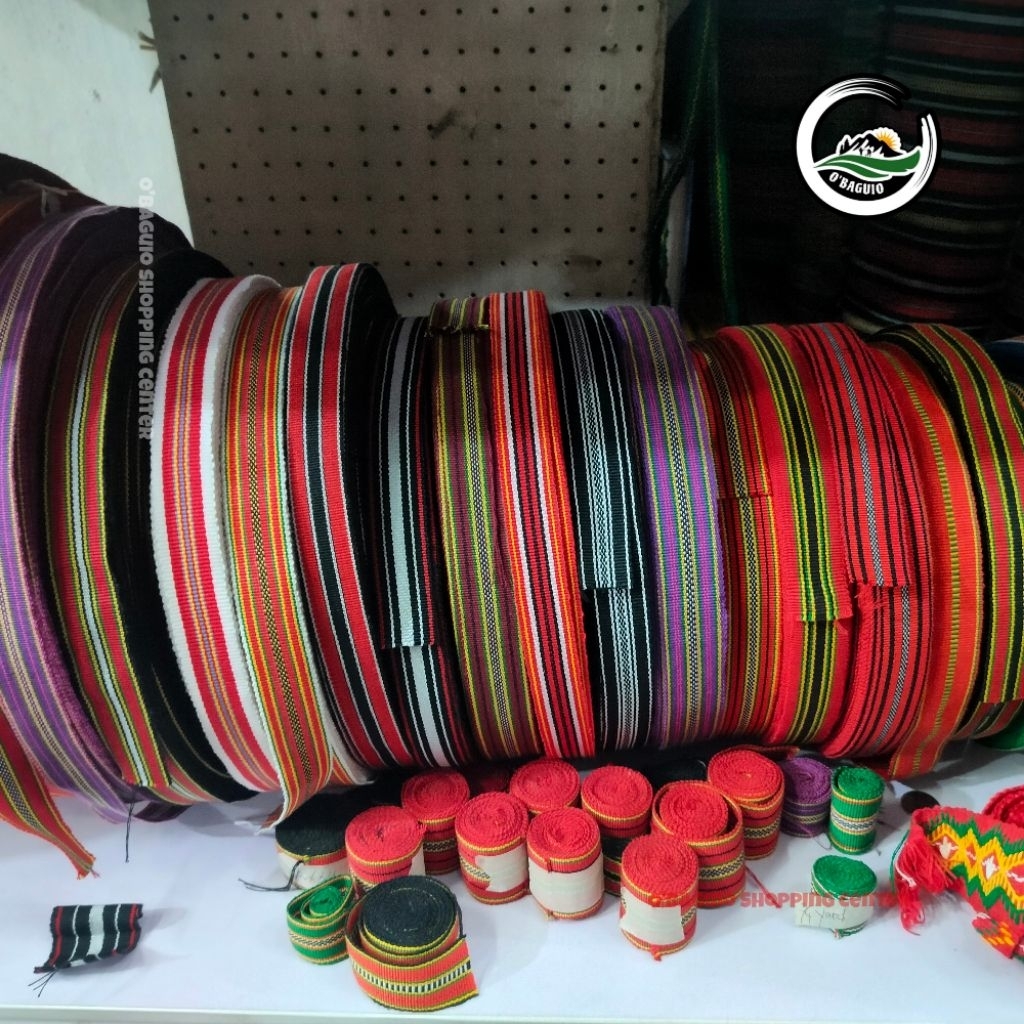 Igorot Inabel Fabric Ethnic Lanyard | O'Baguio (COD) | Shopee Philippines