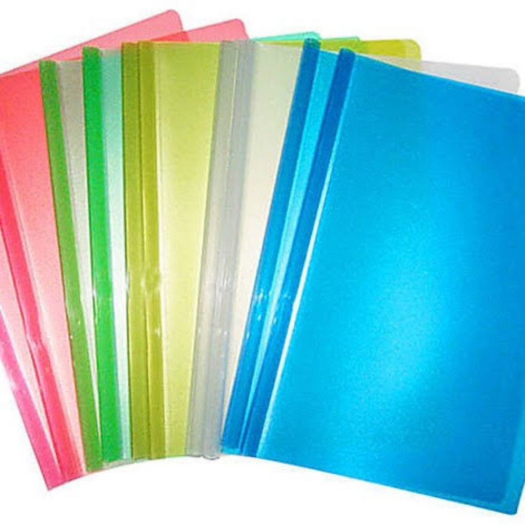 Sliding Folder Clear (Assorted Color) | Shopee Philippines