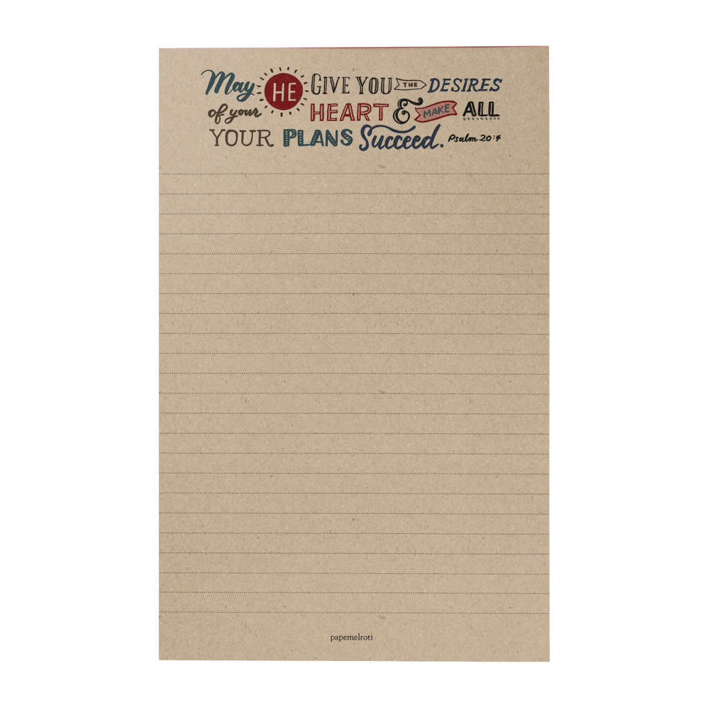 Papemelroti Words That Inspire Writing Pad | Memo Pad | Notepad ...