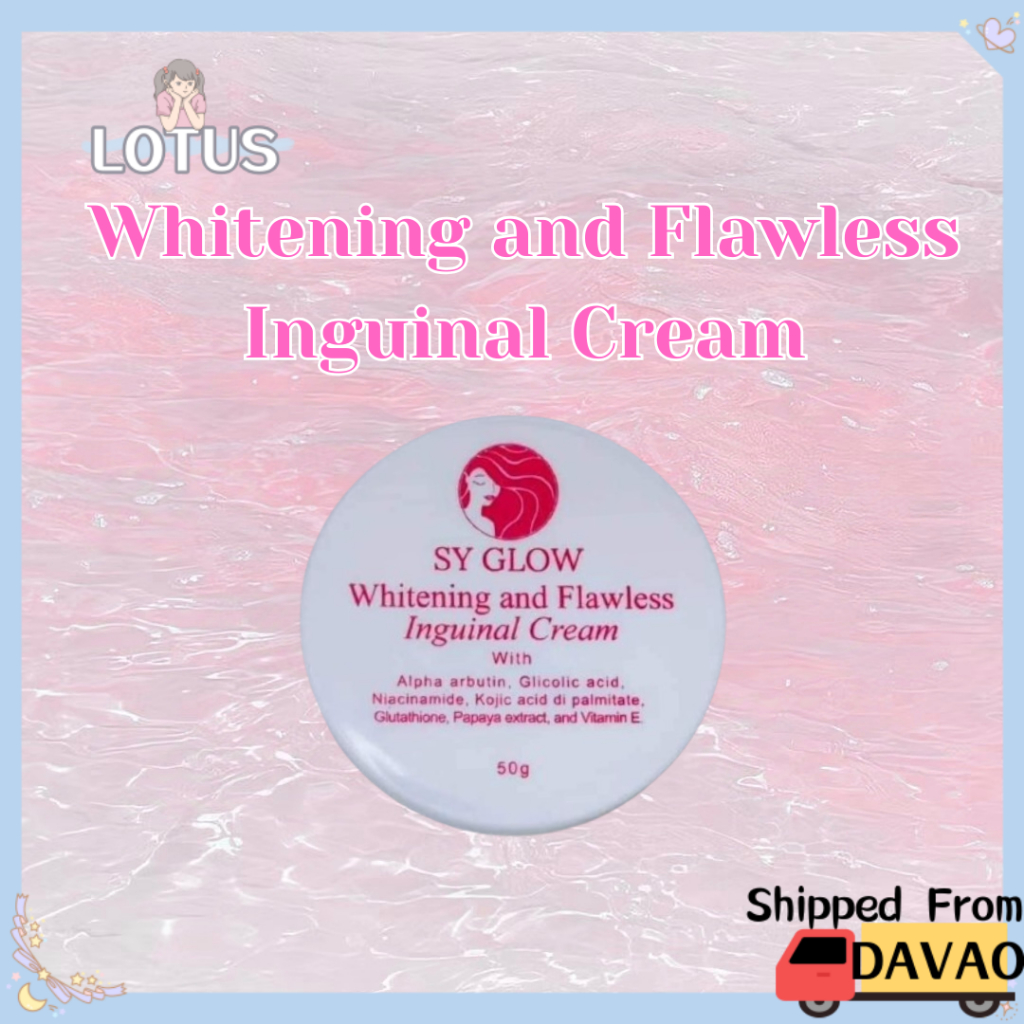 LOTUS----SY Glow Whitening and Flawless Inguinal Cream 50g (DAVAO ...