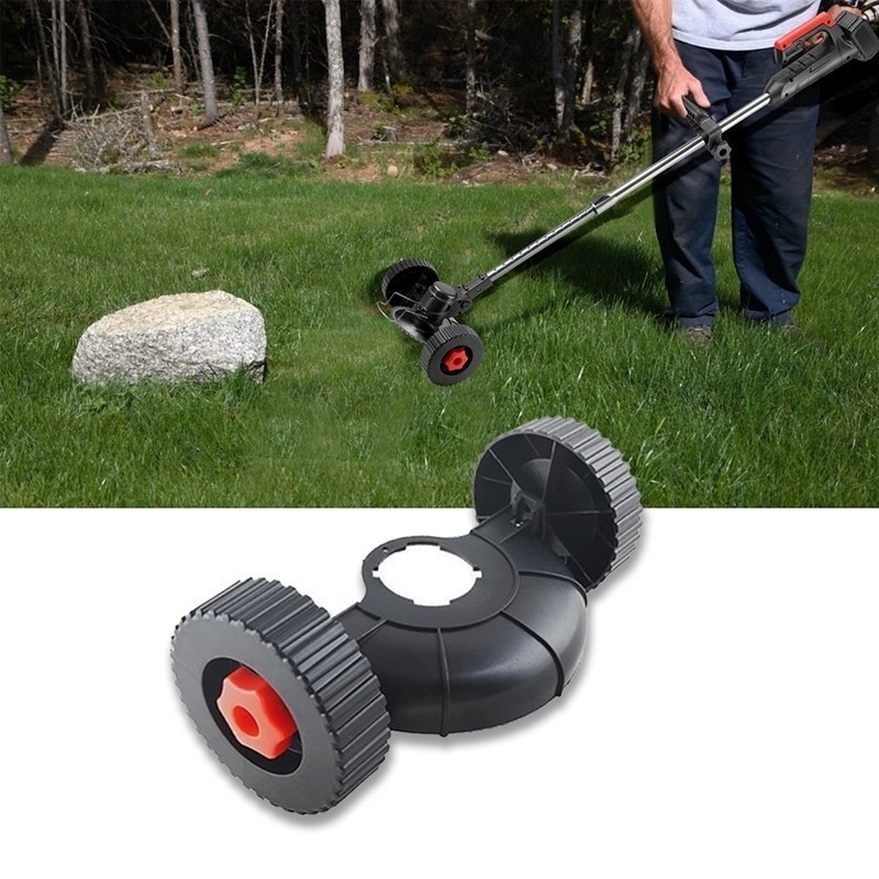Adjustable Grass Trimmer Wheel Removable Grass Cutter Auxiliary Wheel ...