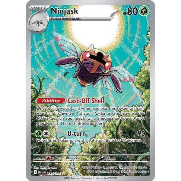 Mega Evolution - Ninjask Illustration Art | Shopee Philippines