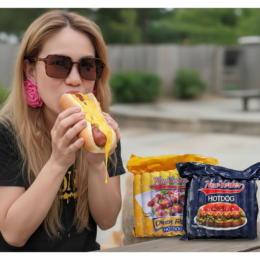 VIRGINIA NEW YORKER CHEESE FILLED HOTDOG 1kg QB:0103790164993 | Shopee ...