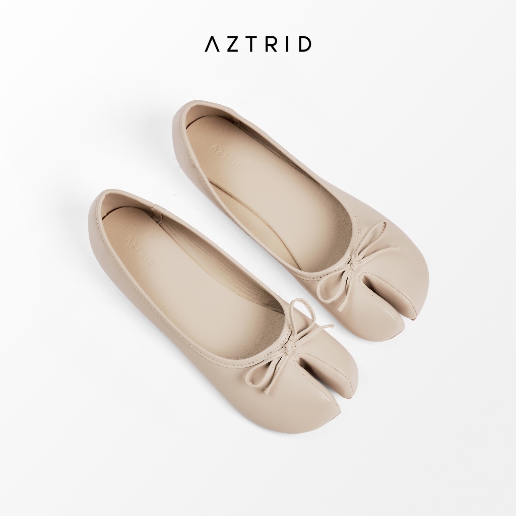 AZTRID Kobi Women Split-Toe Flat Shoes | Shopee Philippines