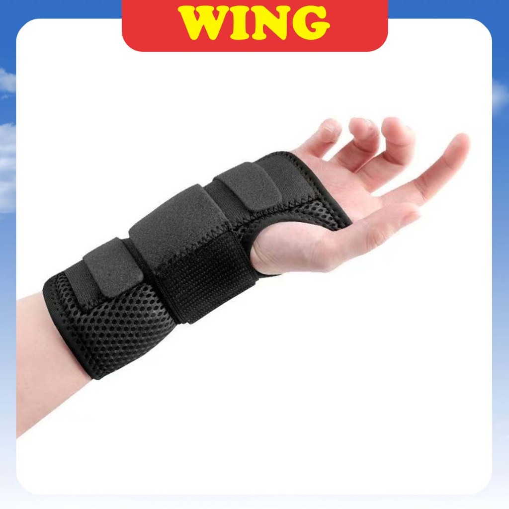 Wrist Brace With Splints For Hand Carpal Tunnel Adjustable Day Night ...