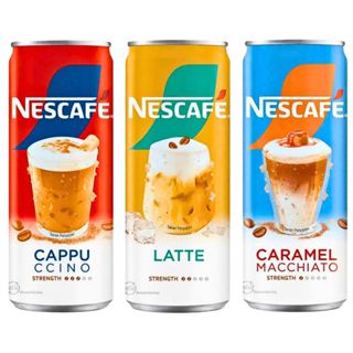 Nescafé RTD Coffee Bundle of 3 (Cappuccino, Latte, Caramel Macchiato ...
