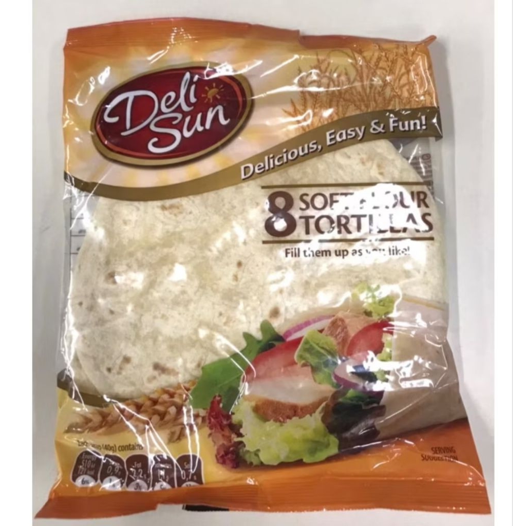 Tortilla Wrap Soft, Versatile & Ready for Merienda