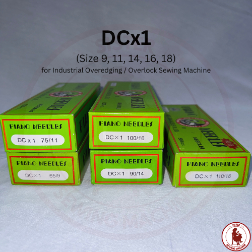 PIANO Sewing Needles DCx1 for Industrial Overedging / Overlock Sewing ...