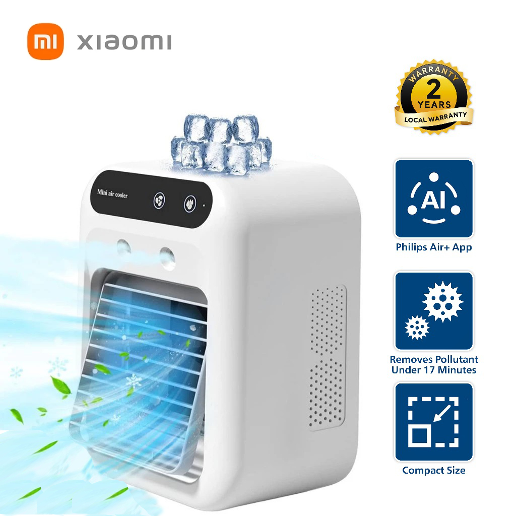 Xiaomi AirCooler Fan Mini Air Conditioner Cooling for Table Humidifier ...