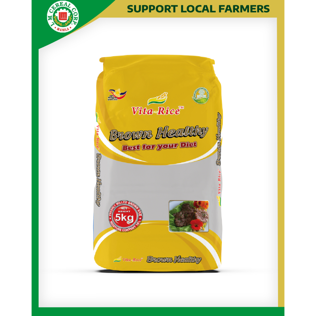 Vita Rice Brown Healthy (2kg & 5kg) | Shopee Philippines