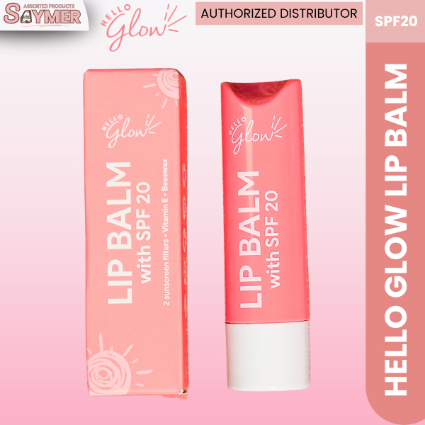 Hello Glow Lip Balm with SPF 20 - Moisturizing, UV Protection ...