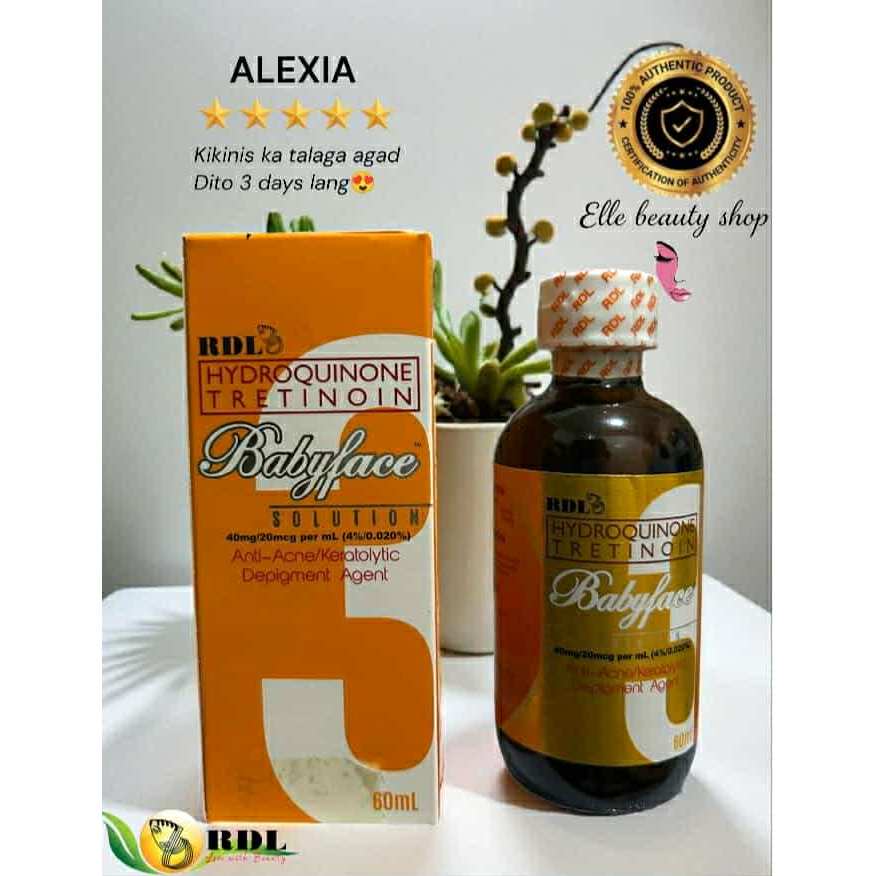 RDL HYDROQUINONE NO. 3,2 & 1 SOLUTION | Shopee Philippines