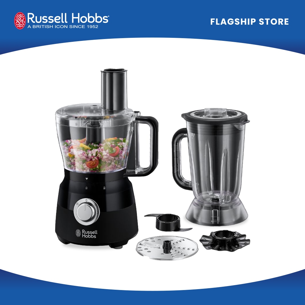 Russell Hobbs RHFP5BLK-PH Desire Matte Black Food Processor | Shopee ...
