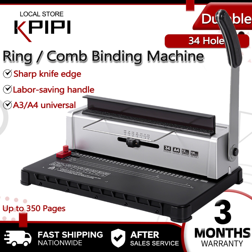 Shop ring binder machine for Sale on Shopee Philippines